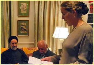 A Visit from President Mohammad Khatami | Images - Ilex Foundation